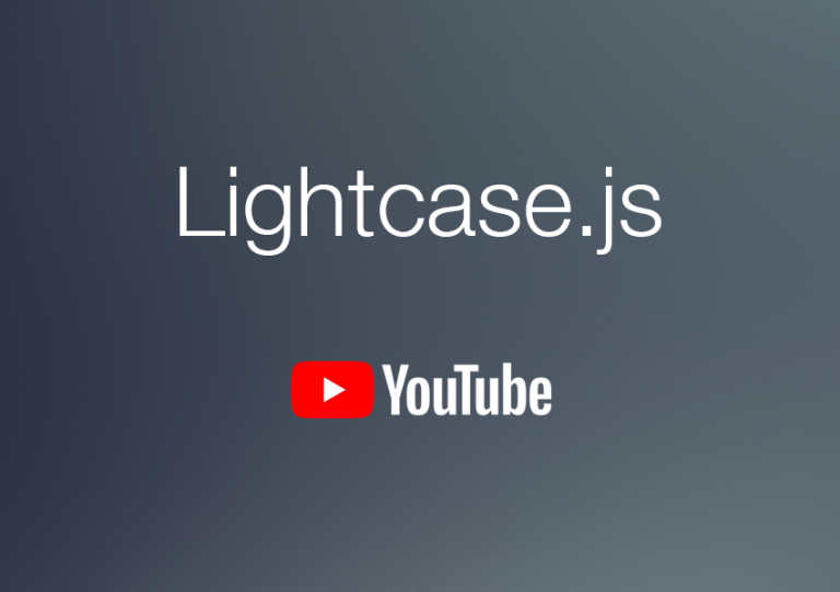 Lightcase.jsでYouTubeを実装する方法 - MUKOLOG